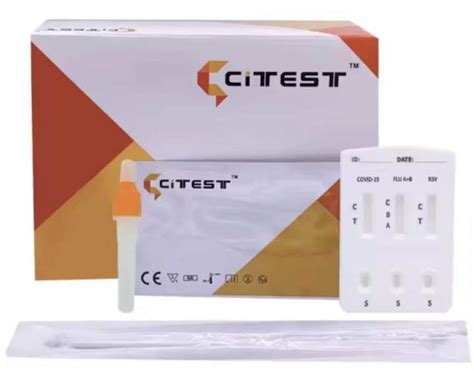 ของแท้ มีอย ชุดตรวจไข้หวัดใหญ่ Flu A B Rsv Combo ตรวจจับเชื้อไวรัส ทั้ง 2 ชนิด Th