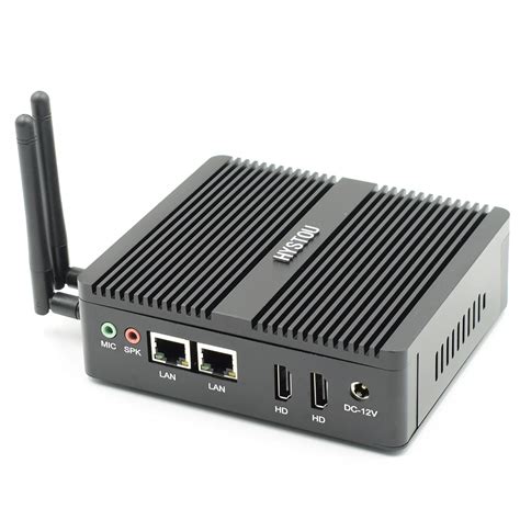 Fanless Mini Pc V Intel Celeron J Quad Core Pci Slot Dual Lan Usb Port Ultra Low Power