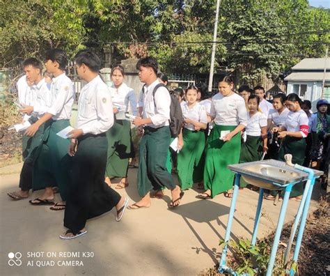 သန်လျင်မြို့နယ်၌ ၂၀၂၄ ခုနှစ် တက္ကသိုလ်ဝင်စာမေးပွဲစတင်ဖြေဆို Information And Public Relations
