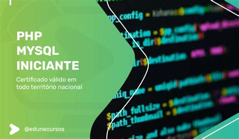 Curso Gratuito De Php Mysql Iniciante Edune Cursos