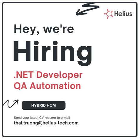 Thai Truong On Linkedin 🚀 Hybrid In Hcm And Hanoi Remote In Danang Looking For Net Developer