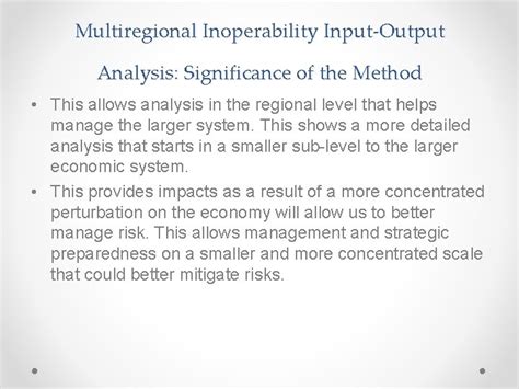 construction of an inoperability input output model iim