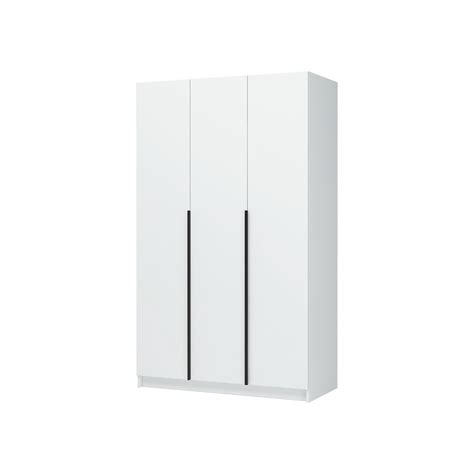 Купить Шкаф 3 х створчатый Лион ШК 02 Белый шагрень Стендмебель в Минске