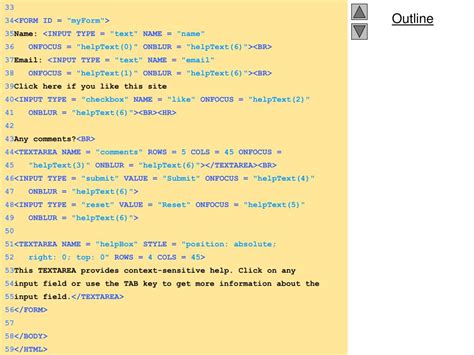 ppt chapter 16 dynamic html event model powerpoint presentation