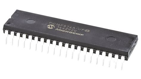 Pic16f874a Ip Microchip 8bit Pic Pic16f Microcontroller 20mhz 72 Kb 128 B Flash 40 Pin