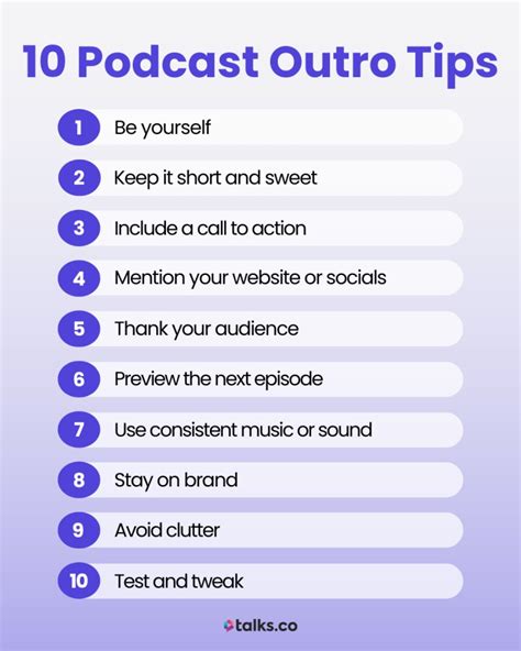 18 Podcast Outro Examples Scripts Templates Tips Guide