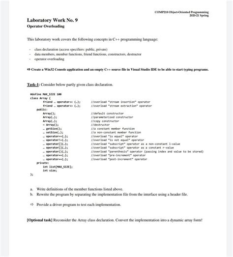 Solved Comp218 Object Oriented Programming 2020 21 Spring