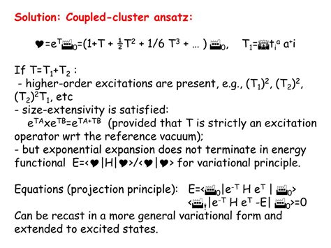 Ppt Equation Of Motion Coupled Cluster Methods Overview Powerpoint Presentation Id 9275158