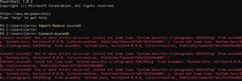How To Install And Use The AzureAD PowerShell Module Scripting Up In The Cloud