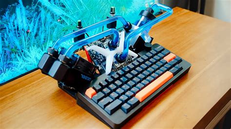 Water Cooled Cyberdeck With Ar Glasses Youtube