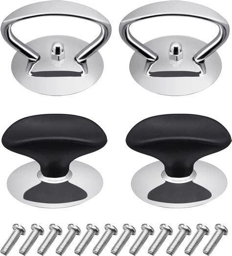 Homgaty 4 Sets Pot Lid Knobuniversal Pan Pot Pan Lid Cover Knobs Replacement Kitchen Cookware