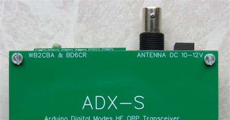 Ham Radio Blog By Oz1bxm Adx S Arduino Transceiver For Digimode
