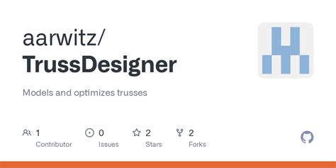Github Aarwitz Trussdesigner Models And Optimizes Trusses