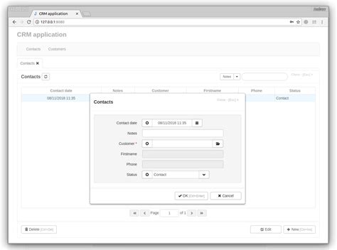 Customizing Forms Jam Py Documentation