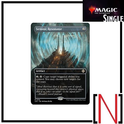 [mtg][single][lcc] Strionic Resonator ระดับ Rare [ภาษาอังกฤษ] Shopee Thailand