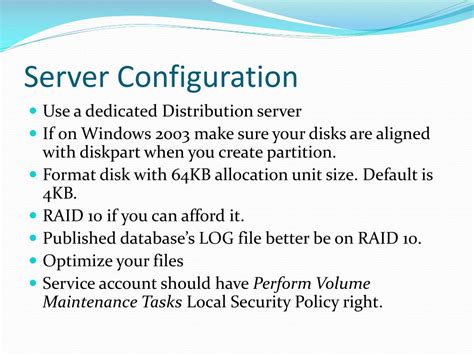 Ppt Replication Performance Tuning And Troubleshooting For Sql Server