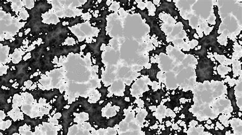 Black And White Fractal Noise Abstract Animation Background Stock Video Video Of Blast Visual