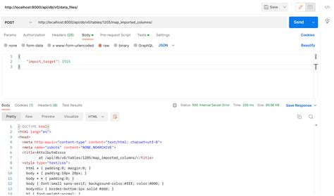 Mapimportedcolumns Api Throwing 500 Error · Issue 2748 · Mathesar