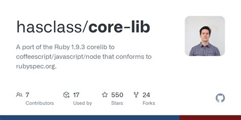 Github Hasclass Core Lib A Port Of The Ruby Corelib To Coffeescript Javascript Node