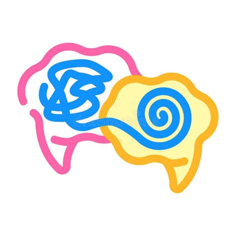 Plain Language Technical Writer Color Icon Vector Illustration Stock