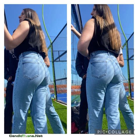 Candid Ass In Blue Jeans Candid Teens