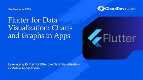 Flutter For Data Visualization Charts And Graphs In Apps
