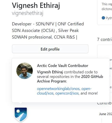 Vignesh Ethiraj On Linkedin Just Now Got To Know That My Contributions Done To Opensource