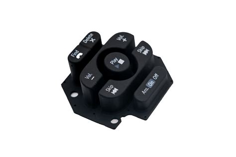 Oem Odm Silicone Fda Rubber Keypad Button For Playback Switch Button And Membrane