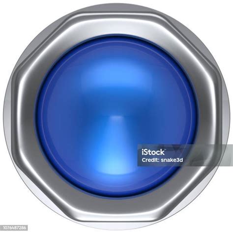 Button Blue Push Down Activate Ignition Military Game Switch Stock