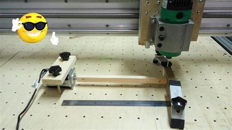 Homemade Diy Cnc Router A Axis Wood Turning Lathe Test~ Youtube