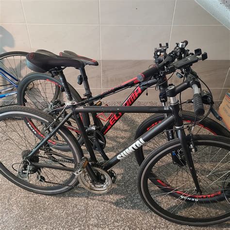 28인치 24단 하이브리드 자전거 당근 중고거래