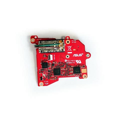 Left Analog Mounting Board With Vibration Motor For Asus Rog Ally Console