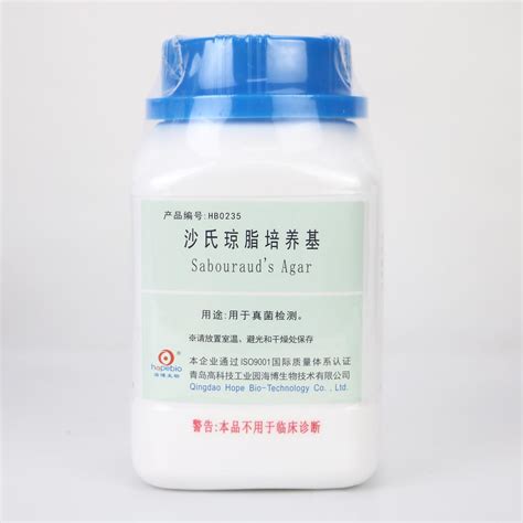 沙氏琼脂培养基 产品详情 青岛海博生物