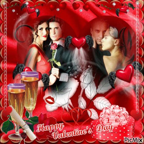 Happy Valentine S Day Free Animated Gif Picmix