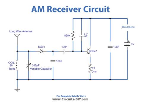 Am Radio Circuit Diagram Receiver