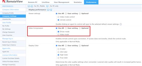 How To Configure Control Mode High Speedgraphic Remoteview Help Center