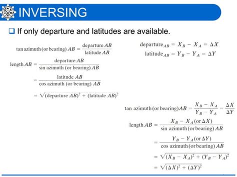 Lecture 11 Traverse Computations Pptx Geology Science