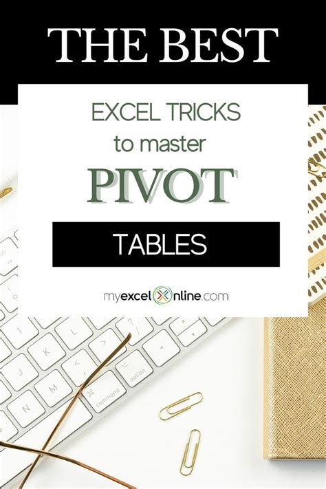 101 Excel Pivot Tables Examples Myexcelonline Microsoft Excel Tutorial Pivot Table Excel