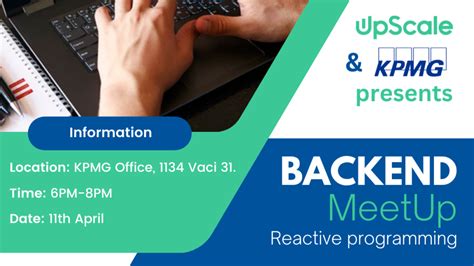 Backend Meetup Reactive Programming Upscale