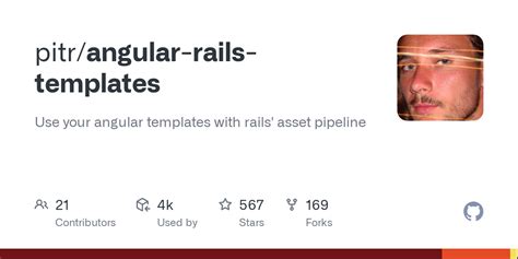 GitHub Pitr Angular Rails Templates Use Your Angular Templates With