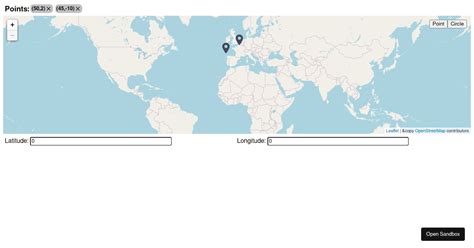 react leaflet location picker demo codesandbox