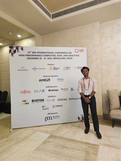 Vinit Pawaskar On Linkedin Hipc2024 Hpc Supercomputing Artificialintelligence