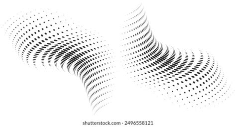 Basic Halftone Dots Effect Black White Stock Vector Royalty Free 2496558121 Shutterstock