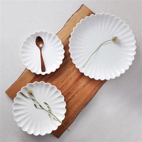 시라쿠스 네이처 프리즈 유광 디저트 접시 세트 3p 감도 깊은 취향 셀렉트샵 29cm