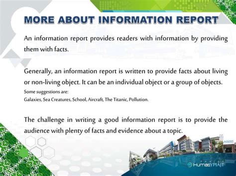 Information Report Text Pptx