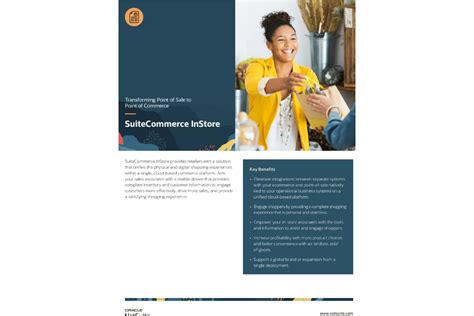 Netsuite Suitecommerce Instore Pos Productsheet