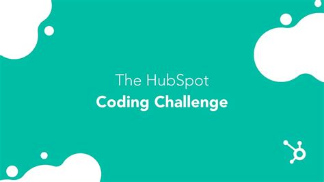 Learn About The HubSpot Coding Challenge YouTube