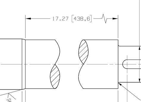Dimension Not Shown To Scale Siemens UG NX Eng Tips