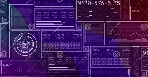 Composition Of Binary Coding Medical Data Processing Stock Illustration Illustration Of