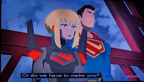 Supergirl Comic Box Commentary Review My Adventures With Superman S2e10